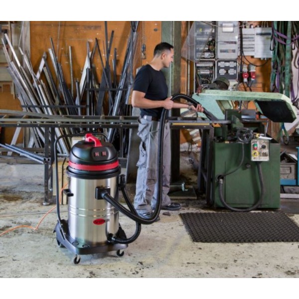 VIPER LSU375 INDUSTRIAL VACUUM 3,000W WET OR DRY 75L 240V