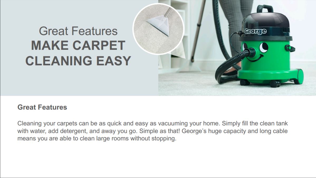 Numatic GVE370 (George-240V) ALL-IN-ONE HOMECARE (825714)