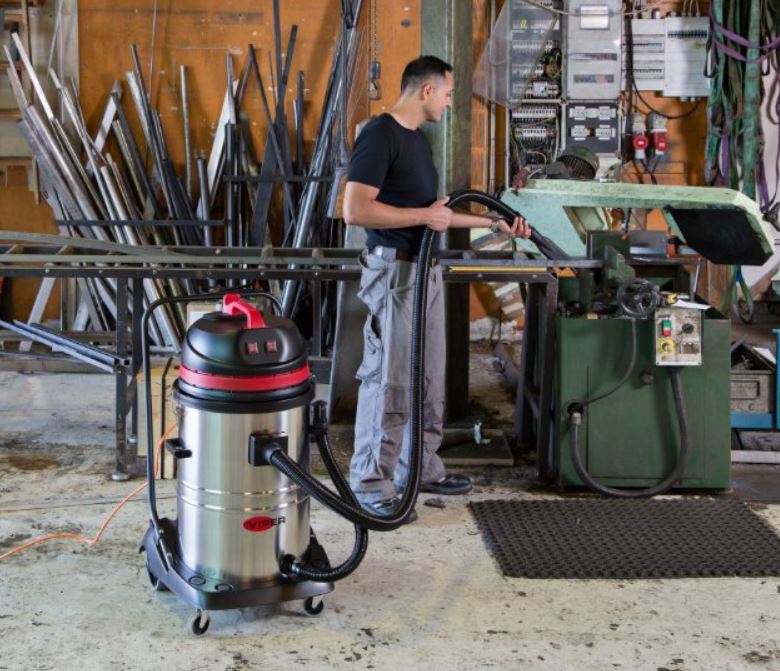 VIPER LSU255 INDUSTRIAL VACUUM 2,000W WET or DRY 55L 240V