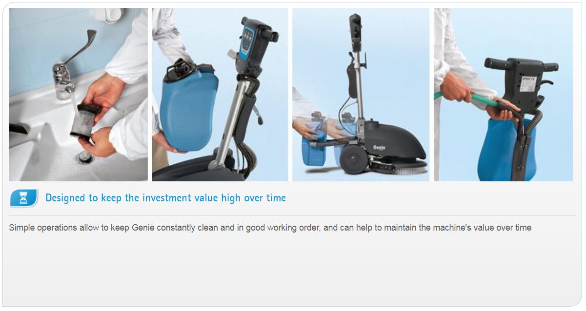 Fimap Genie B scrubber dryer - FROM £1,200 or HIRE LONG/SHORT TERMS ...